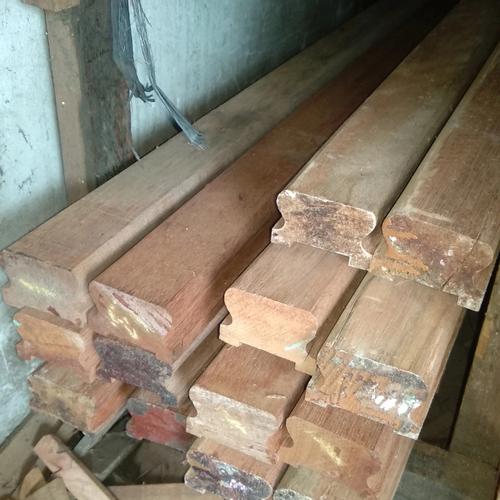 Jual kayu railing tangga handle pegangan kamper ukuran besar 4pc coak 4 ...