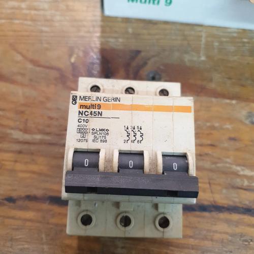 Jual MCB NC45N C10 3p 3 phase multi9 merlin gerin - Jakarta Pusat - Prima Panel Electric | Tokopedia