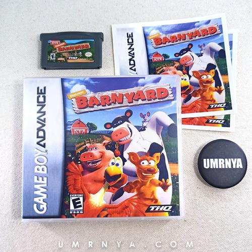Jual Kaset Original Nintendo Barnyard Bearna Gameboy Advance GBA nick ...