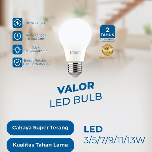 Jual BOLA LAMPU /SIMON /LED BULB /13W / PUTIH & KUNING - Putih - Kota ...
