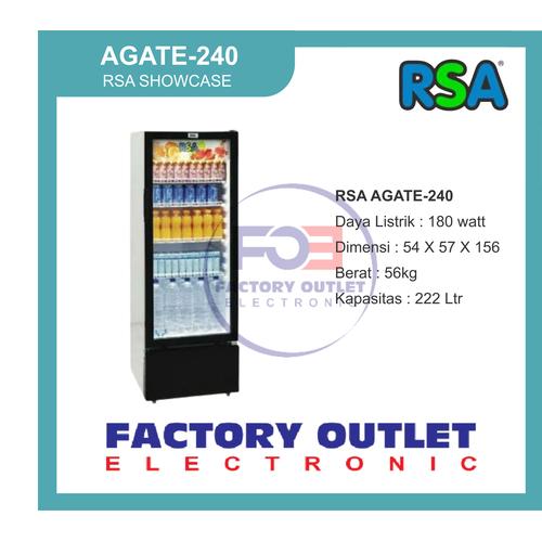 Jual RSA AGATE-240 Showcase Cooler ONLY JABODETABEK - Kota Tangerang ...