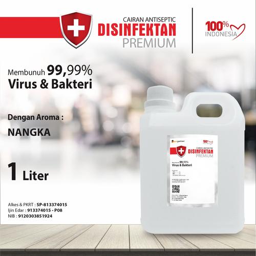 Jual Desinfektan PREMIUM 1 Liter Variasi Aroma Segar (Jerigen) - Nangka ...