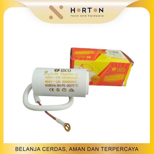 Jual Kapasitor 450V Bulat Kabel / Capacitor Pompa Air Bulat - Kota ...