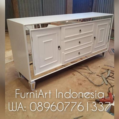 Jual buffet / meja tv kaca minimalis modern - Kab. Jepara - FurniArt ...
