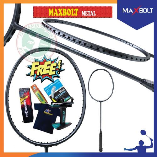 Promo NEW MAXBOLT METAL RAKET BADMINTON ORIGINAL - PAKET MBS 20 ...
