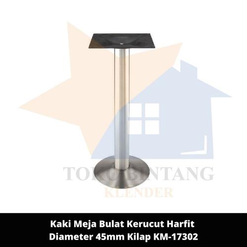 Jual Kaki Meja Bulat Kerucut Harfit Diameter 45mm Kilap KM-17302 ...