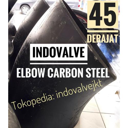 Jual Elbow 4" inch / Elbow SCH 80 4" Carbon Steel (Besi) ; 45 Derajat ...