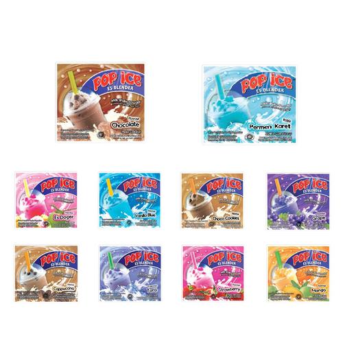 Jual Pop Ice Aneka Varian Sachet 25 Gr per sachet - Coklat - Kota ...
