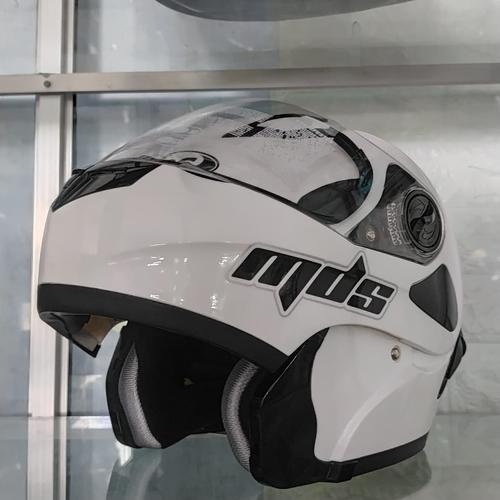 Jual Helm Modular MDS Super Pro solid White - Kab. Bekasi - CINTAHELMET ...