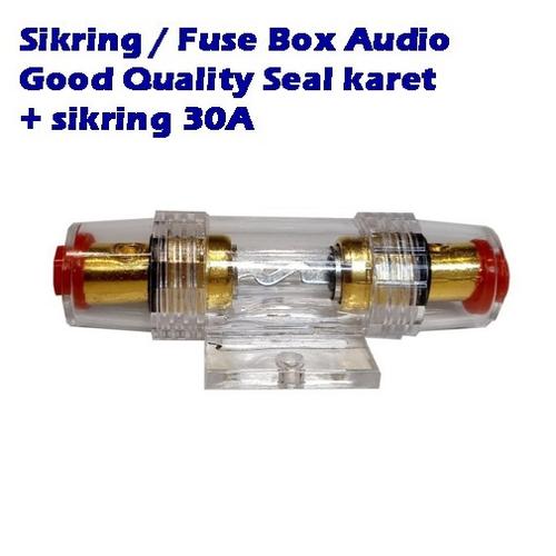 Jual Fuse Box Sekring Audio Mobil Fuse Aki 30 Ampere 30A Tabung Fuse ...