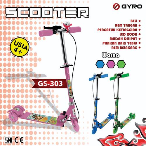 Jual Skuter Anak 2 Roda besi PMB Element SNI sekuter otoped scooter ...