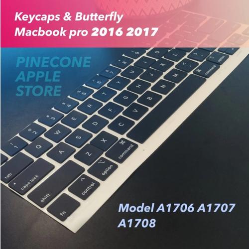 Jual Macbook pro 2017 tuts keycup keycap keyboard dan butterfly hinge ...