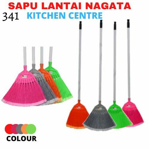Jual NAGATA SAPU PLASTIK NYLON SAPU KIPAS 341 ABU HIJAU PINK ORANGE ...