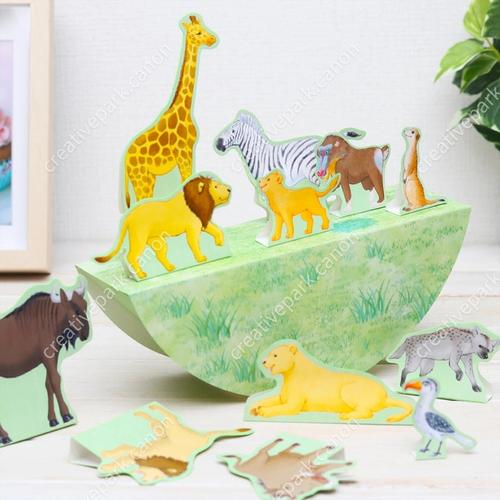 Jual Balance Game seesaw Zoo Africa Papercraft - Kab. Bekasi ...