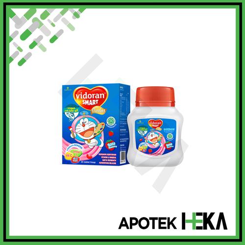 Jual Vidoran Smart Strawberry Tablet Hisap isi 25 - Vitamin Anak - Kota ...