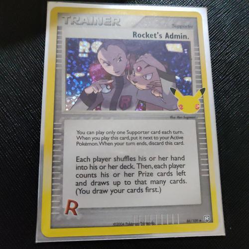 Jual Kartu Pokemon TCG 25th Anniv Celebrations Classic Rocket's Admin ...