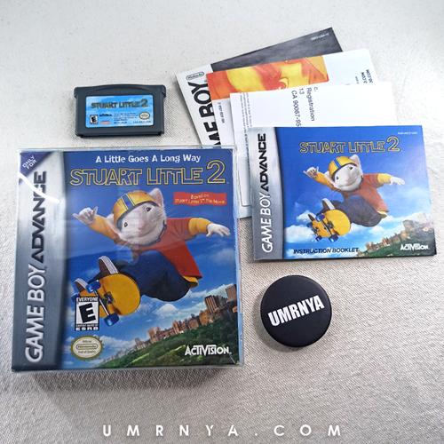 Jual FULLSET ORIGINAL Kaset Nintendo Gameboy Advance GBA Stuart Little ...