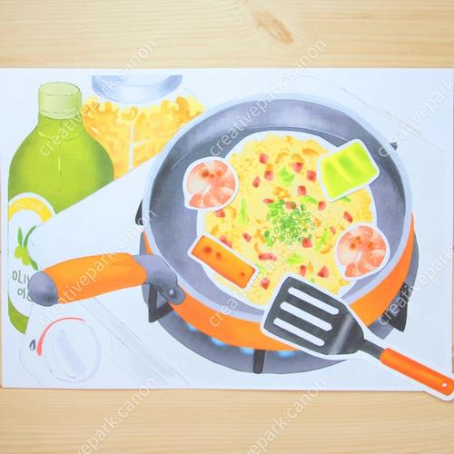 Jual Easy cooking pretend Kitchen Papercraft - Kab. Bekasi - Papercraft ...