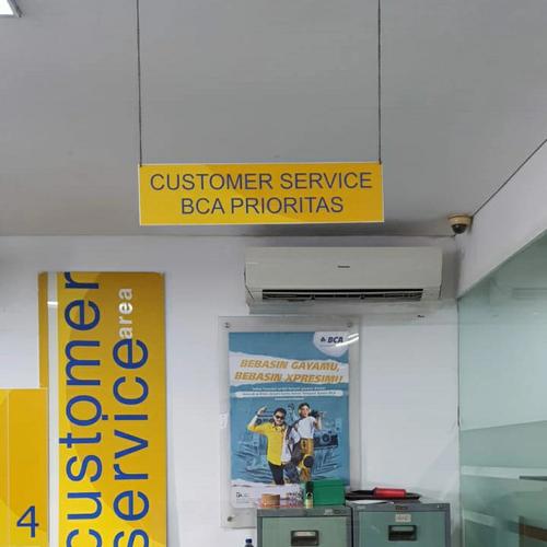 Jual Hanging Sign BCA/Signage Gantung BCA - Jakarta Barat - Win Prima ...