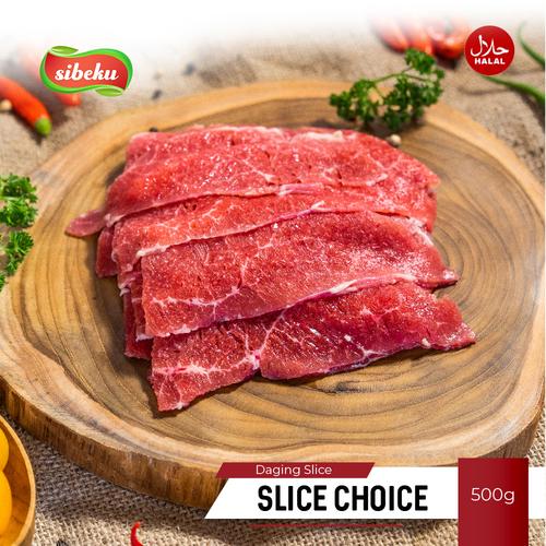 Promo Daging Sapi Slice Beef Choice Halal 500 gram Frozen Food Import ...
