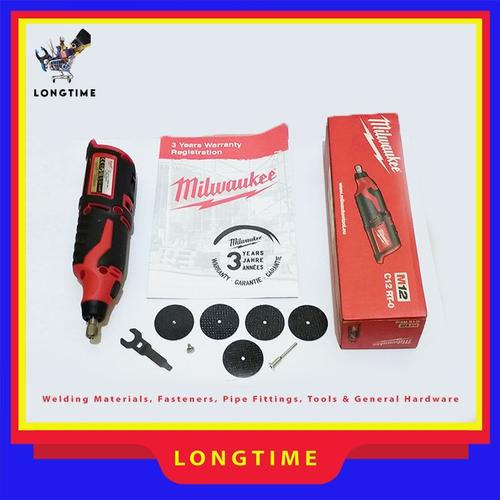 Jual Milwaukee C12 RT Sub Compact Rotary Tool 12V Rotary Multi Portabel ...
