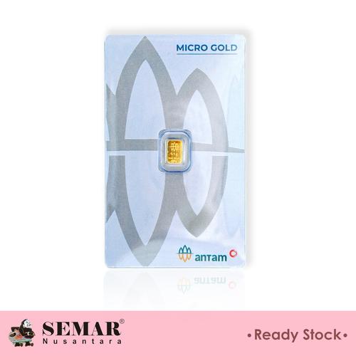 Jual Logam Mulia Antam Micro Gold Emas Batangan Semar Nusantara - 0.25 ...