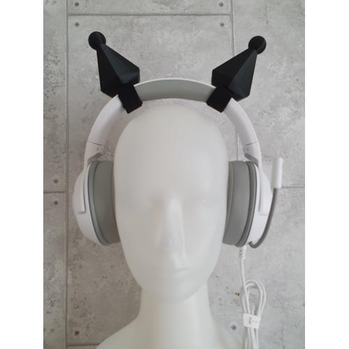 Jual Kuromi ears untuk headphone headset live streaming gaming - Merah ...