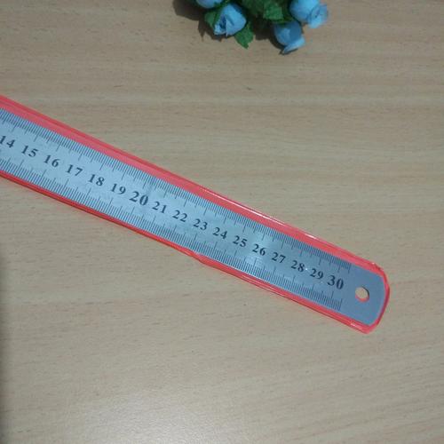 Jual Penggaris Besi Stainless Steel Tebal 30 cm - Kab. Bekasi - Muning Mini | Tokopedia