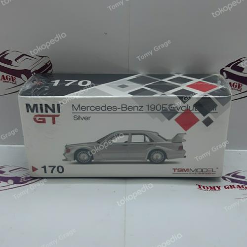 Jual Mini GT 170 Mercedes-Benz 190E Evolution II Silver - Kota Surabaya ...