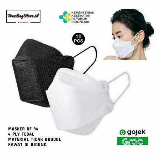 Promo MASKER KOREA KF 94 4 PLY ISI 10 PCS - MASKER KN94 KN95 N94 KF94 ...