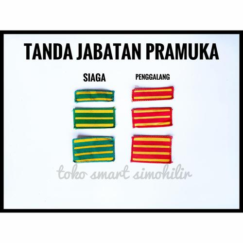 Jual TANDA JABATAN PRAMUKA / TANJAB PRAMUKA SIAGA DAN PENGGALANG ...