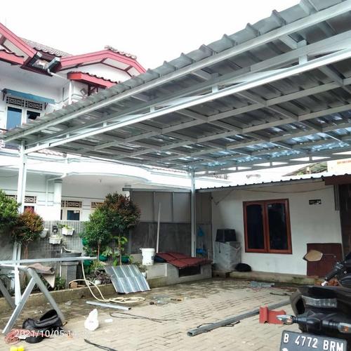Jual Canopy atap spandek polos SNI - Kota Bekasi - @Canopi_murah ...