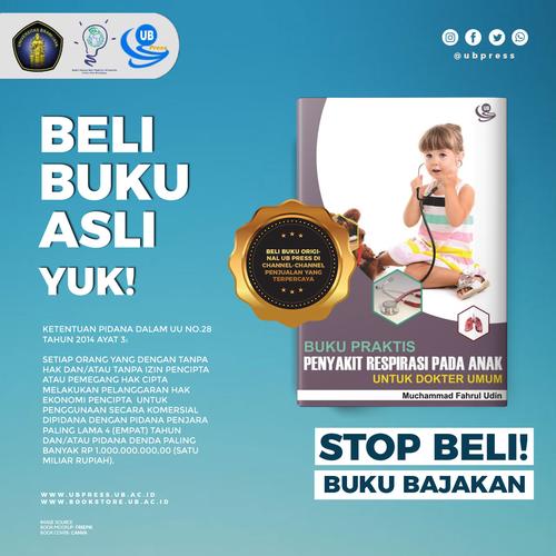 Jual Buku Praktis Penyakit Respirasi pada Anak untuk Dokter Umum - Kota ...