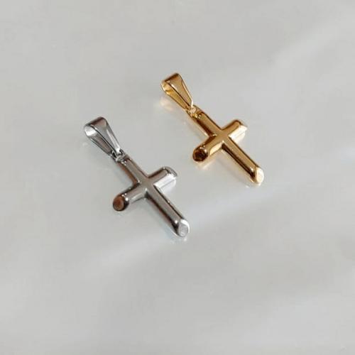 Jual Liontin salib wanita titanium anti karat salib polos kecil ...