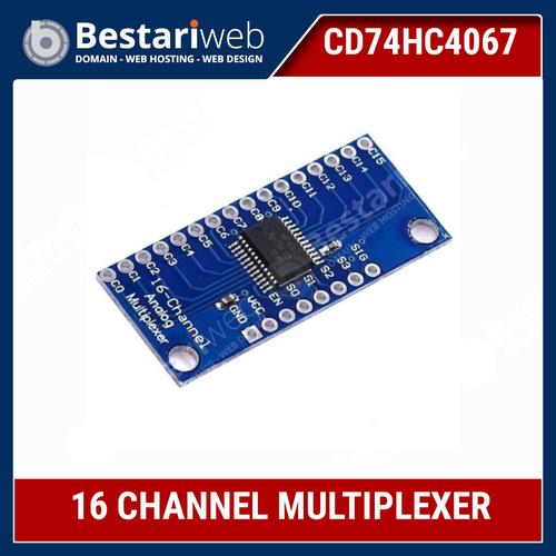 Jual 16-Channel Analog Multiplexer Demultiplexers 74HC4067 Arduino ...