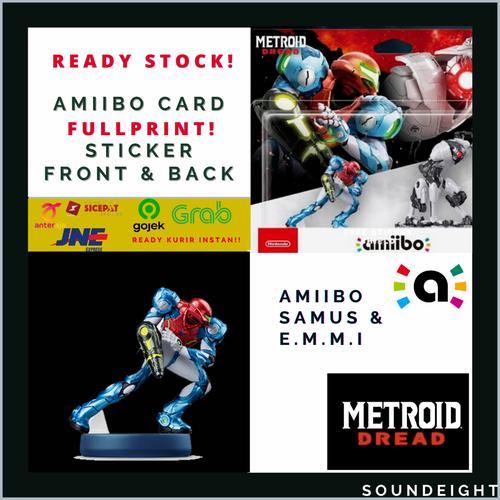 Jual Amiibo Metroid Dread Card Clone Samus E.M.M.I - E.M.M.I Only ...