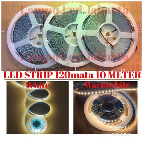 Jual Led strip 120mata DC 12v 10meter. led strip 10Meter 120mata per ...