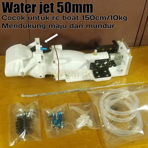 Jual MSQ water jet thruster 50mm with reverse for rc boat 150cm/10kg ...