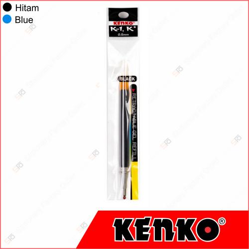 Jual Refill Pen Gel Kenko K-1 Retractable 0.5 mm - K1 Clicker - Hitam ...
