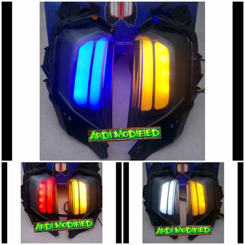 Jual lampu sen sein led nmax new - nmax 2020 - nmax 2021 - Biru - Kota ...