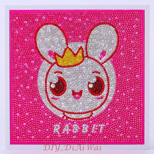 Promo 5D Diamond Painting Kids Craft lukisan kristal FREE Frame ...