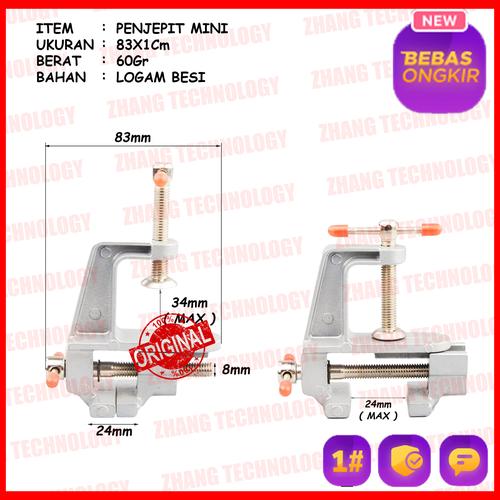 Jual Ragum Mini Alat Penjepit Jepit Catok Meja Kecil Vise Vice Clamp ...