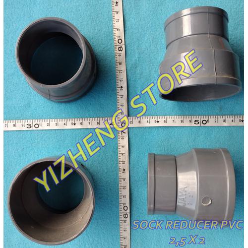 Jual SOCK REDUCER PVC 2,5" X 2 " INCH - Kab. Sidoarjo - YIZHENG SHOP ...