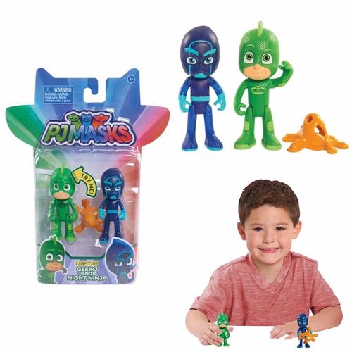 Jual PJ Masks Light Up Figures Catboy Romeo Gekko Ninja Owlette L ...