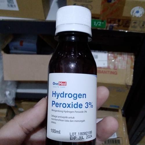 Promo hydrogen peroxide 3% h2o2 antiseptik hidrogen peroksida 100ml 100 ...