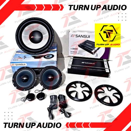 Jual Paket audio mobil SANSUI daily use terbaik subwoofer power 4ch ...