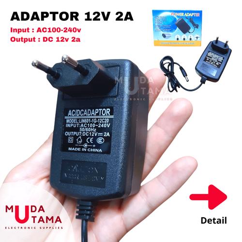 Jual Adaptor 12v 2a Bagus - Adaptor Universal 12volt 2ampere POWER ...