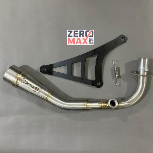 Jual Pipa Header Knalpot Inlet 54mm DRAKE R9 Vespa Sprint S LX LXV 3V ...