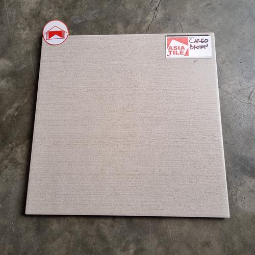Jual Keramik lantai ASIA TILE Cargo Brown 30x30 serat cokelat coklat ...