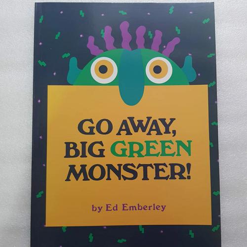 Jual Go away big green monster book by ed emberley - Jakarta Utara ...